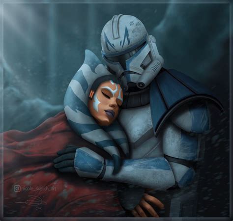 Captain Rex And Ahsoka Tano Star Wars Personagens Star Wars Personagens