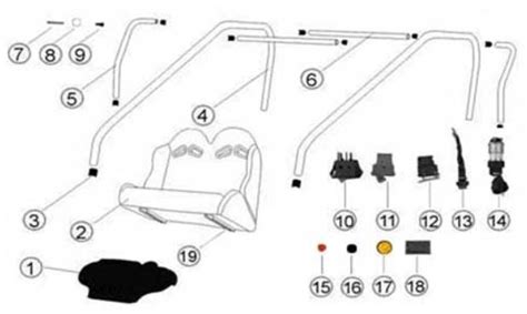 Parts For Kandi 125gkg Go Kart Go Karts Usa