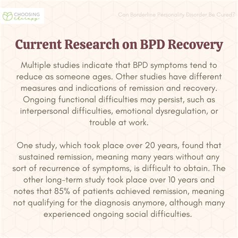 Can Bpd Be Cured