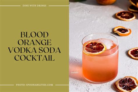20 Vodka Club Soda Cocktails To Shake Up Your Night Dinewithdrinks