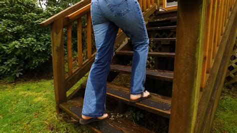 Wetting Her Pants While Walking Along The River Omorashi General