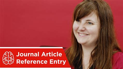 How To Create A Journal Article Reference Entry In Apa Format Youtube