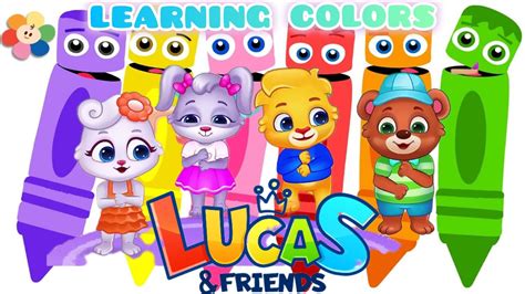 Learning Colors With Lucas And Friends Youtube