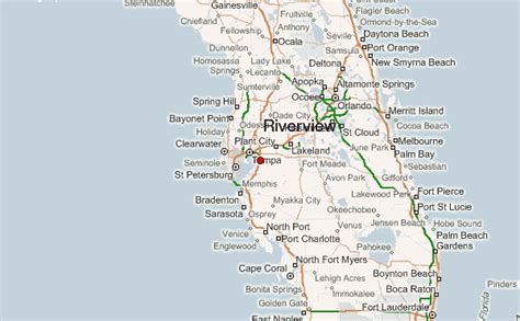 Riverview Florida Map