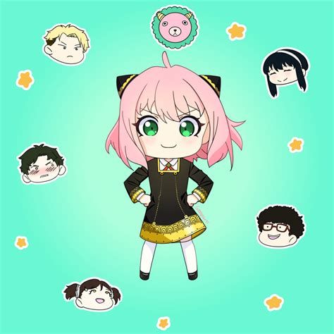 Top 99 Hình ảnh Anya Chibi đẹp Nhất Tải Miễn Phí