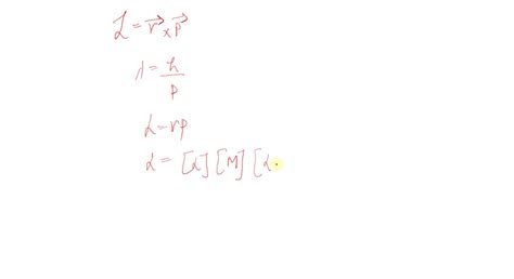 Solved Show That Plancks Constant Has The Dimensions Of Angular Momentum