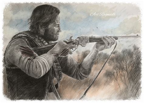 My Pencil Drawing Of Arthur Morgan R Rdr2