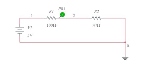 Ac And Dc Voltage Division Multisim Live