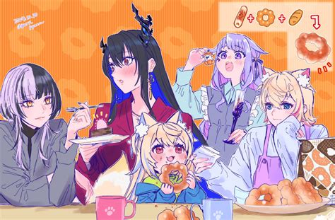 Fuwawa Abyssgard Mococo Abyssgard Nerissa Ravencroft Shiori Novella