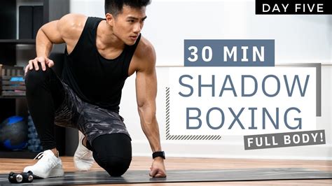 30 Min Shadow Boxing Full Body Workout Youtube