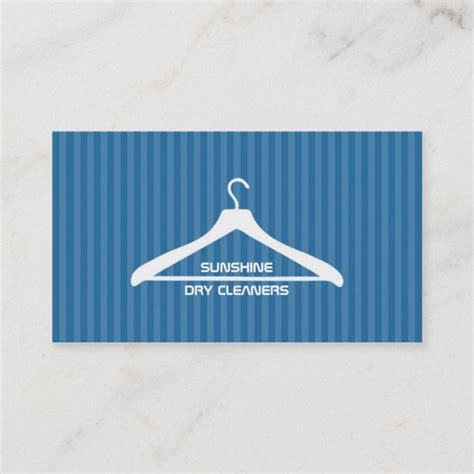 Dry Cleaner Laundry Business Card Zazzle Laundry Business Dry