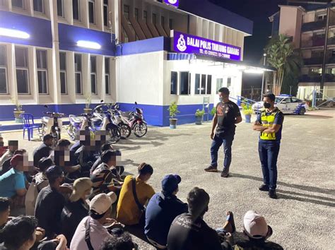 40 Mat Rempit Ditahan Berhimpun Cetus Bising Kosmo Digital