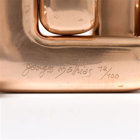 Set Of Bronze Sculptures By Georges Mathias Vintage Design Point