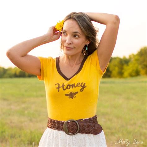 How To Make A Custom T Shirt Diy Tutorial Melly Sews T Shirt Diy