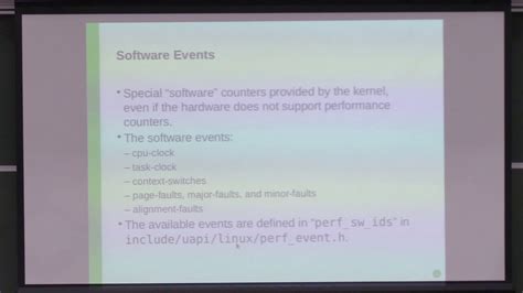 Performance Analysis Tools For Linux Kernel Youtube