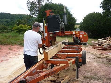 An English Homestead Tree Milling
