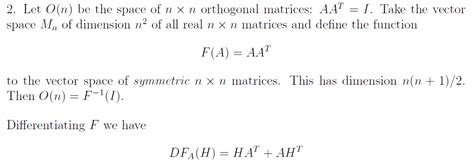 How To Differentiate The Matrix Function F Here Rmathematics