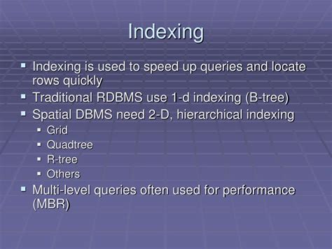 Ppt Spatial Databases Lecture 2 Powerpoint Presentation Free Download Id206281