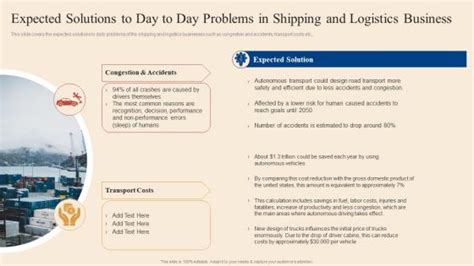 Logistics Problems Powerpoint Presentation And Slides Ppt Powerpoint