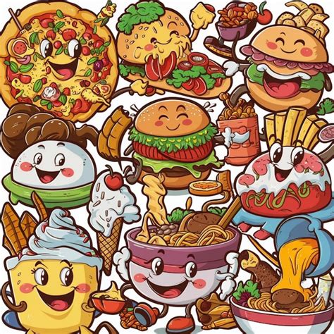 Foodie Cartoons Images Free Download On Freepik