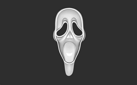 Stl File Ghost Mask・3d Printer Design To Download・cults
