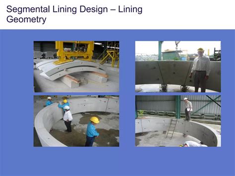 Segmental Lining Design Presentation Ppt