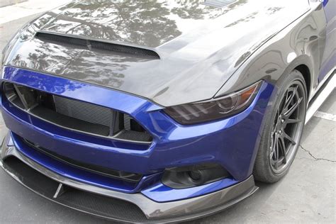 Anderson Composites 2015 2017 Ford Mustang Double Sided Carbon Fiber