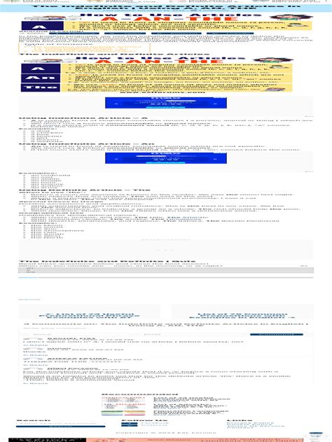 The Indefinite and Definite Articles in English Using A, An, The - ESL Forums | PDF | Noun ...