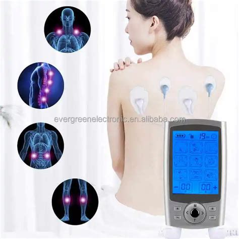 Dual Output Wireless Unit Tens Ems Electrostimulation Intelligent