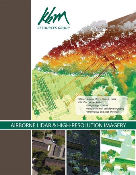 Airborne Lidar And High Resolution Imagery