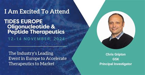 Excited To Be On My Way To Hamburg For Tides Europe Join Me And 600 Other Oligonucleotide