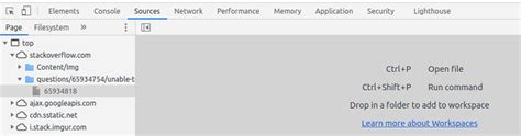 Debugging Unable To Find Javascript File In Navigator In Chrome