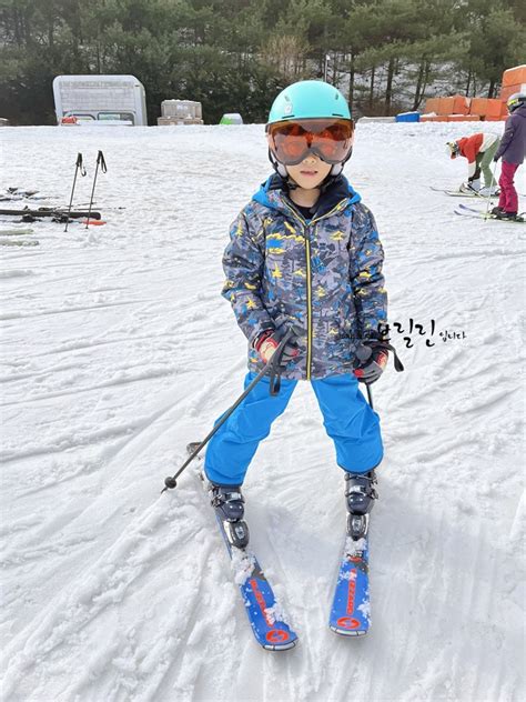 비발디파크 스키강습 어린이 더케이 스키스쿨에서 시작 네이버 블로그