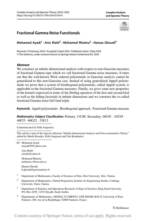 Fractional Gamma Noise Functionals Request Pdf