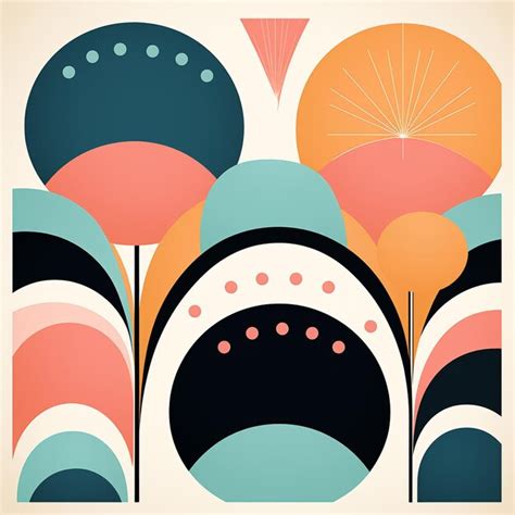 Photo Of Colorful Geometric Background Premium Ai Generated Image