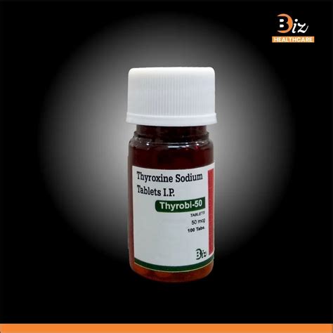 Thyroxine Sodium Tablets 50mcg At ₹ 45bottle Pharmaceutical Tablets