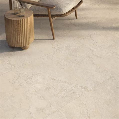 Unique Bourgogne Beige Minimal Natural 600x600 Groove Tiles And Stone