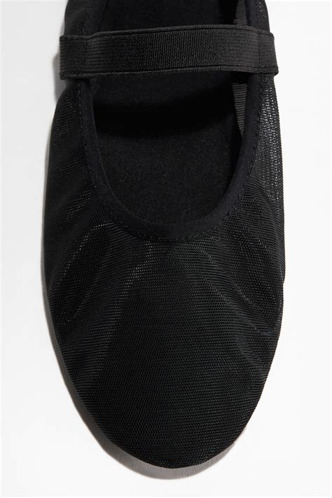 Protišmykové Sieťované Papuče Black Ženy Handm Sk