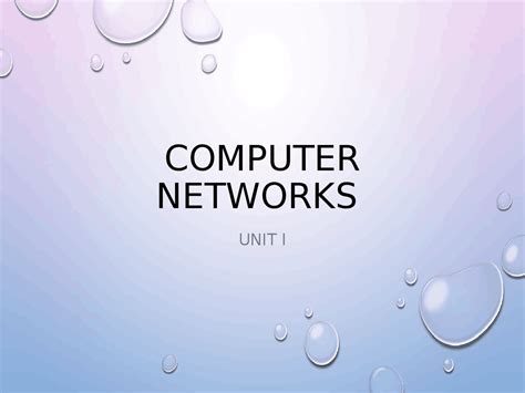 introduction to the basics of computer networks essays university