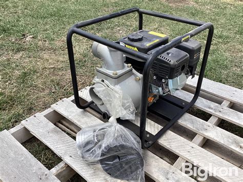 2008 Tahoe 168f Ii 3” Gas Trash Pump Agriculture Bigiron