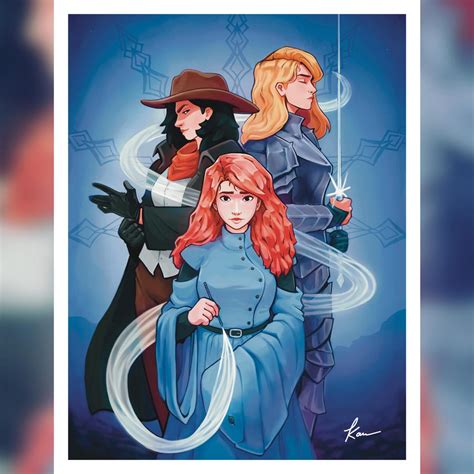 Shallan Stormlight Archive Art Print Etsy