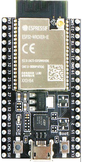 How To Use Esp32 Wrover Ie 38pin Pinouts Specs And Examples