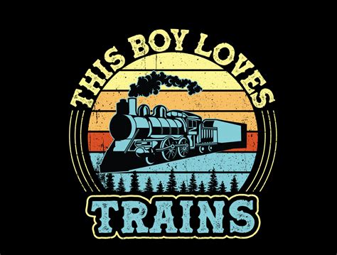 This Boy Loves Trains By Gritiveshelf On Dribbble