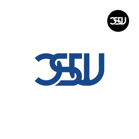 Premium Vector Letter Csw Monogram Logo Design