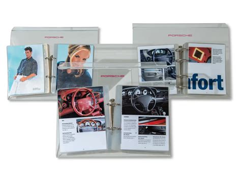 Porsche Dealership Display Binders The White Collection Rm Sothebys