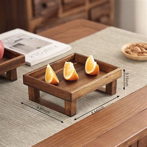 Latitude Run® Shyleigh Solid Wood Tray Wayfair Cute Wooden Tray