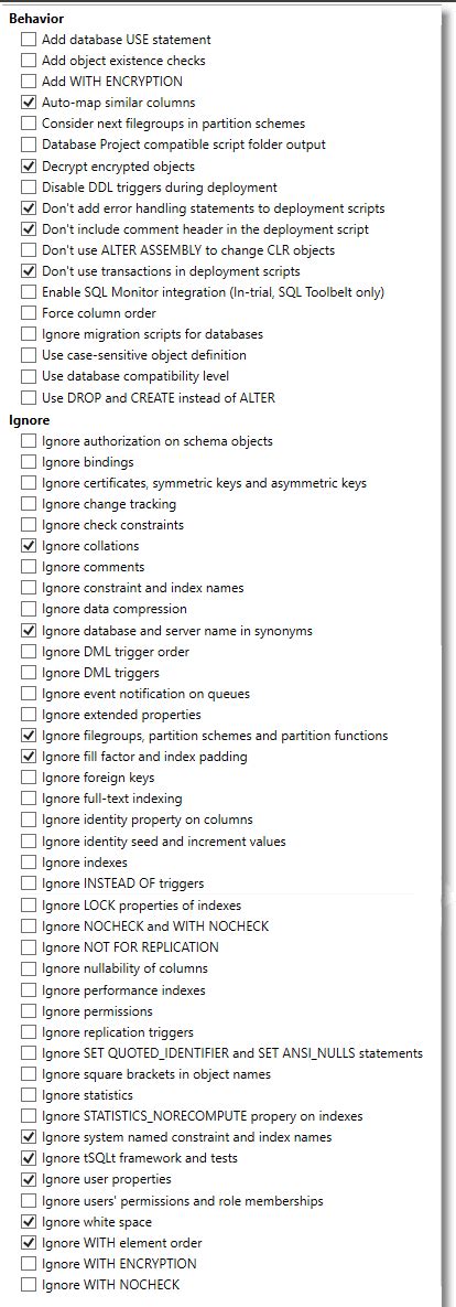 Creating Flyway Migration Files Using Redgate Schema Comparison Tools