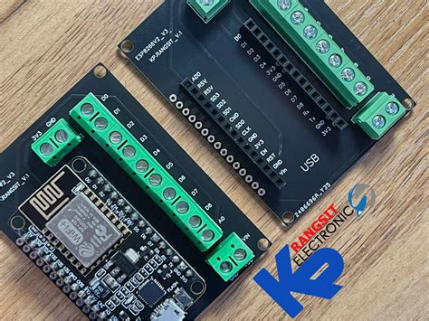 🧧เตรียมจัดส่ง บอร์ดฐานรอง Esp8266 V2 ราคา 1201ชุด รับทำโปรเจค