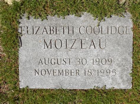 Elizabeth Coolidge Moizeau 1909 1995 Find A Grave Memorial