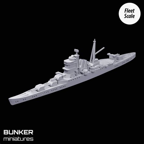 Japanese Mogami Class Cruiser Bunker Miniatures